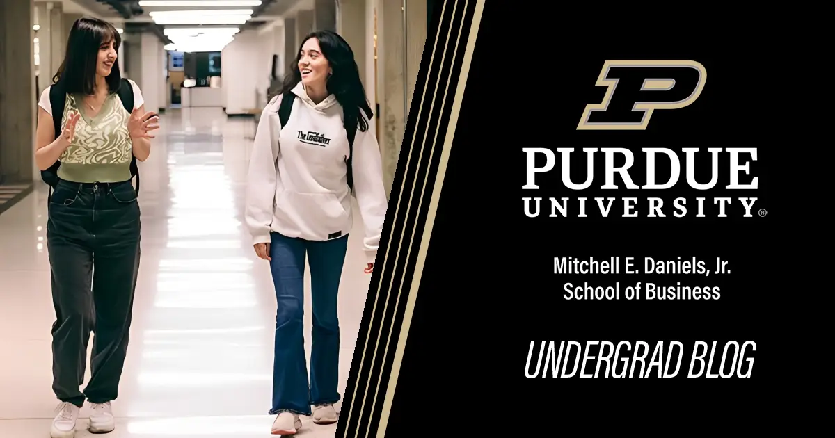 Math, Maps, And A Rare Major Led Me To The Daniels School - Purdue Business