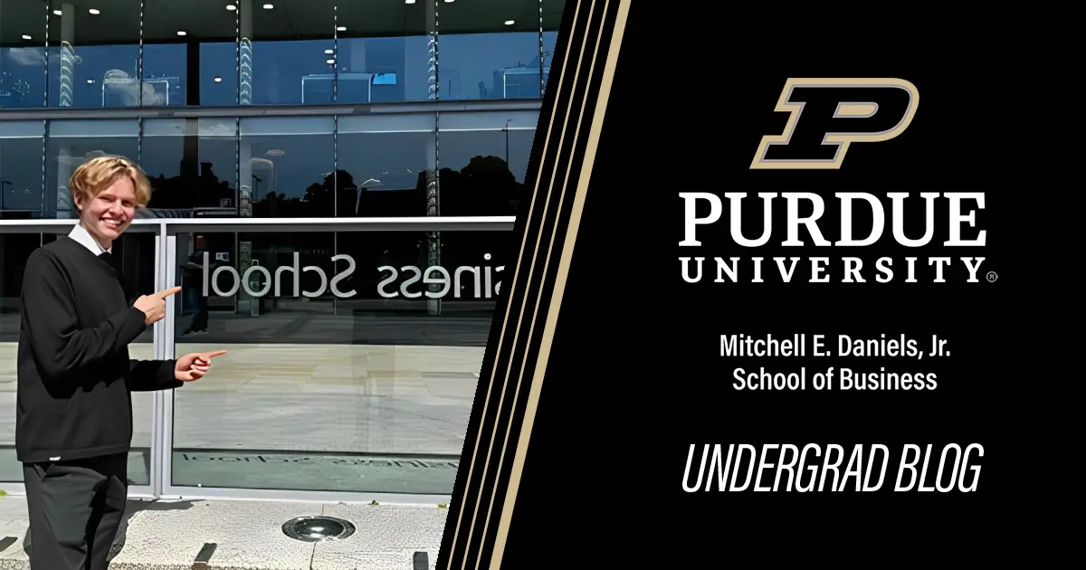 My First-Year Experience at the Purdue Honors College - Purdue Business