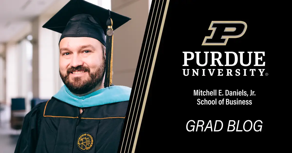 3 Questions with Online MBA Graduate Ryan Melvin - Purdue Business