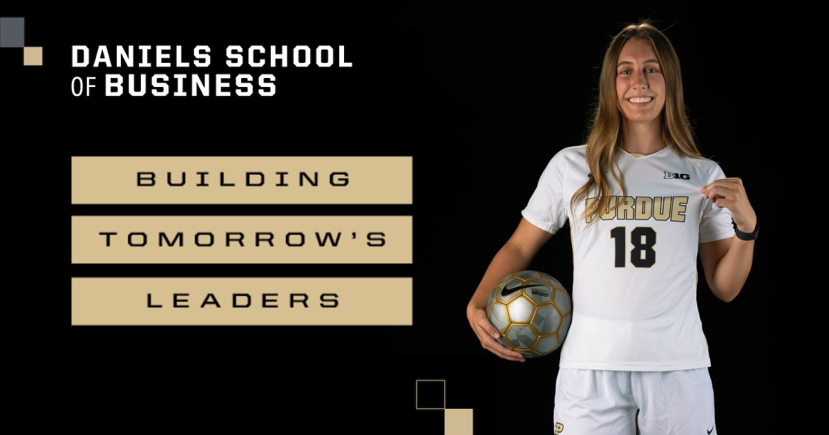 Abigail Roy Dreams of Soccer and Business - Purdue Business